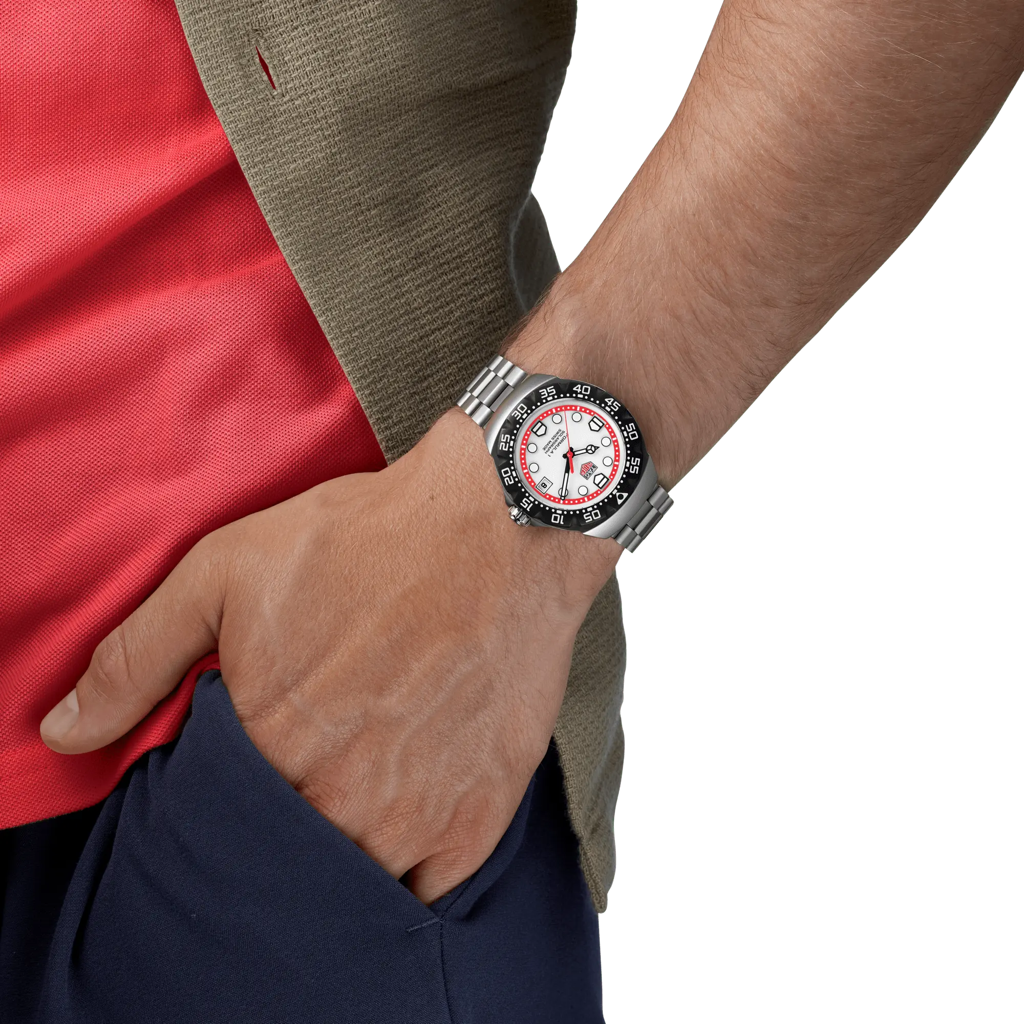 TAG Heuer Formula 1 Solargraph 38mm Stainless Steel Watch WBY1111.BA00 ...